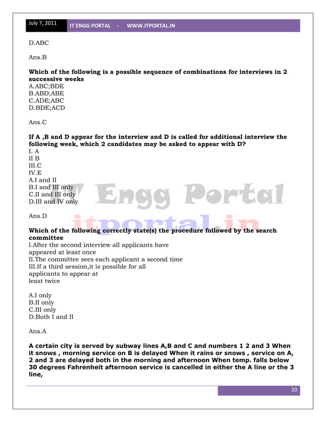 Complete placement guide(non technical) | PDF
