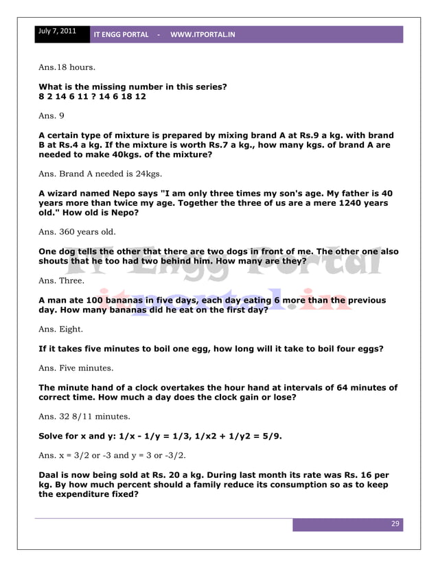 Complete placement guide(non technical) | PDF