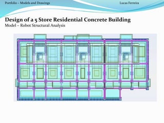 Complete portfolio - Structural Models and Drawings | PPTX