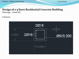 Complete portfolio - Structural Models and Drawings | PPTX