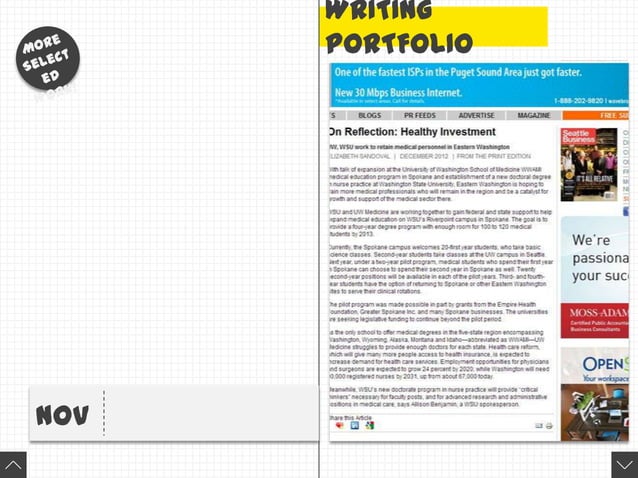 Liz Sandoval Writing Portfolio:Writer, Marketer, Editor | PPTX