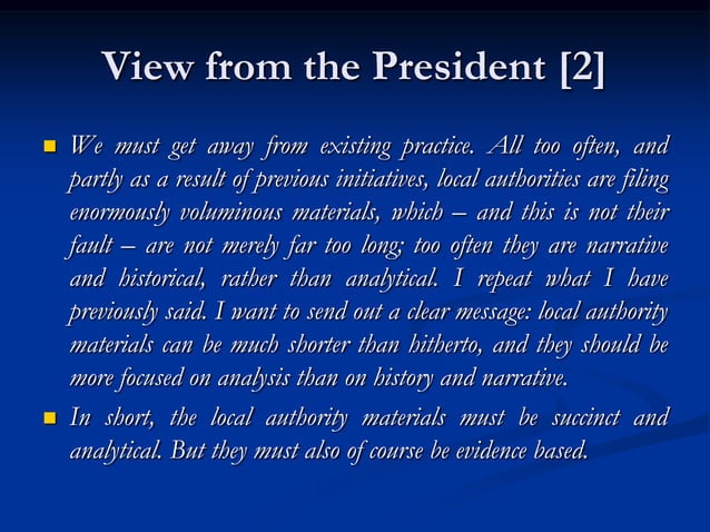 The Modernisation Programme | PPTX