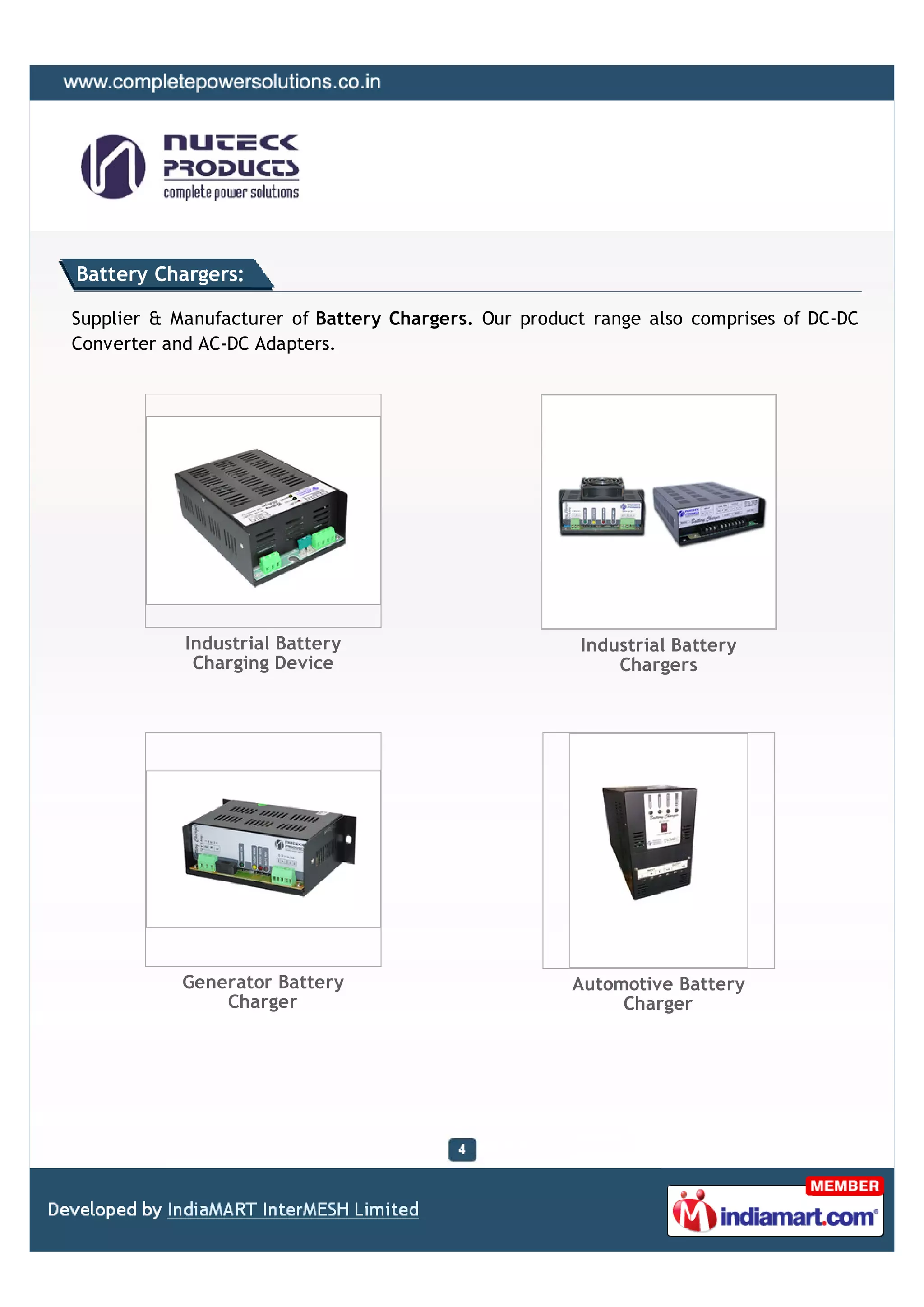 Nuteck Power Solutions P Ltd., Pune, Power Supply Products | PPT