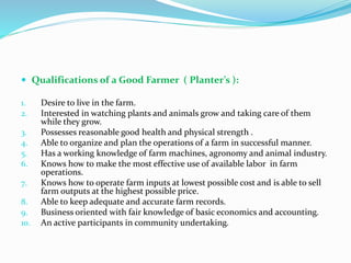Values Transformation in Agriculture pptx | PPTX