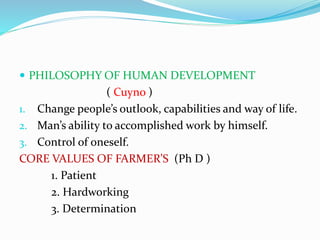 Values Transformation in Agriculture pptx | PPTX