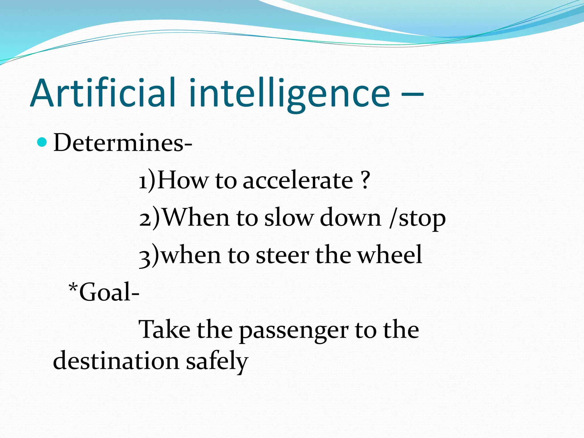 Complete ppt on driverless car 1(1) sd | PPTX