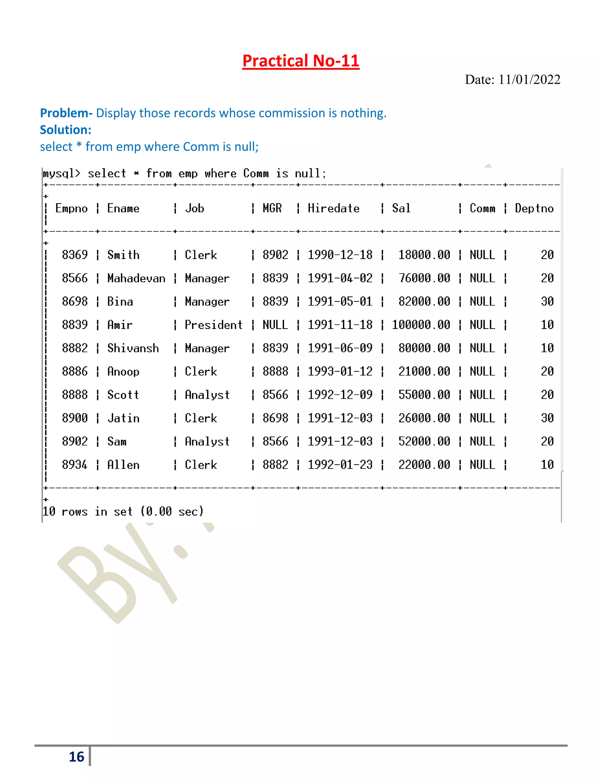 Complete practical file of class xii cs 2021-22 | PDF