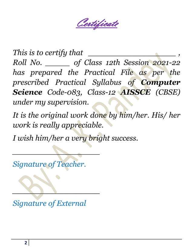 Complete practical file of class xii cs 2021-22 | PDF | Databases | Computer Software and ...