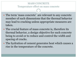 Types of Concrete | PPTX