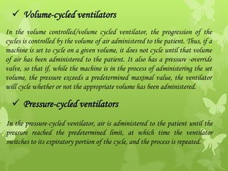 Complete presentation of ventilators | PPTX