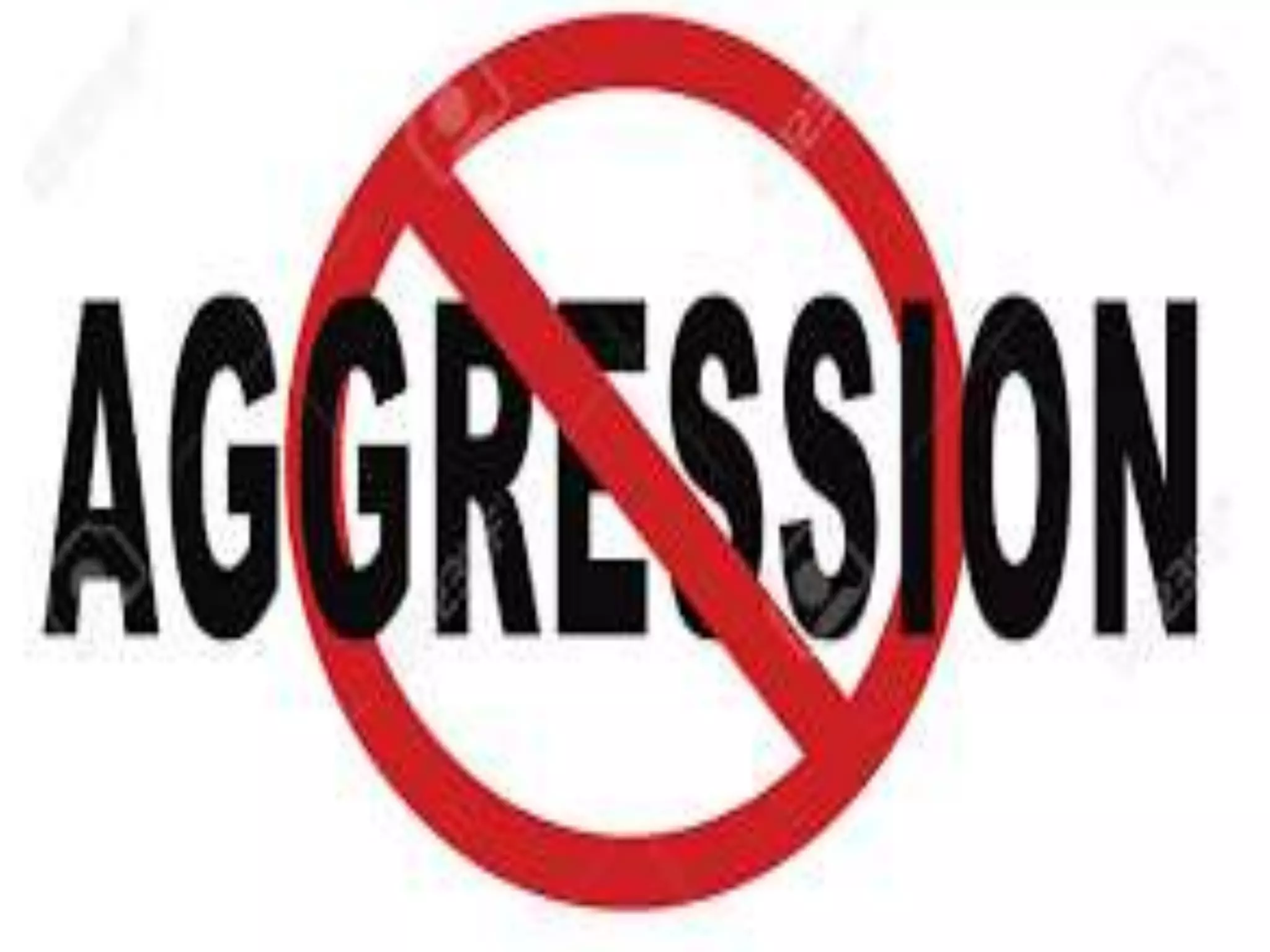 Complete presentation on aggression, aggression, scenario for ...