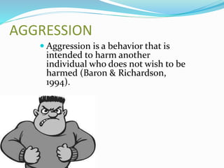 Complete presentation on aggression, aggression, scenario for ...