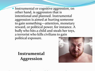 Complete presentation on aggression, aggression, scenario for ...