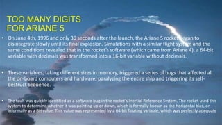 Major Blunder by Computer software Bugs | PPT