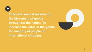 Complete process of cargo shipping | PPT