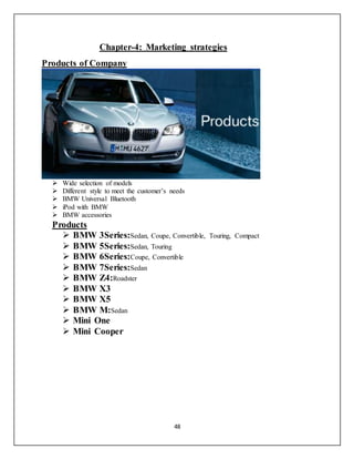 Completed project on BMW | DOCX