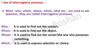 Complete Pronoun of parts of speech for ssc cgl | PDF