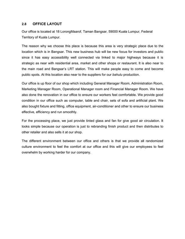 ENT300 Business Proposal | DOCX | Business Accounting & Finance | Business