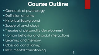 COMPLETE PSYCHOLOGY Presentation kmtc notes | PPTX