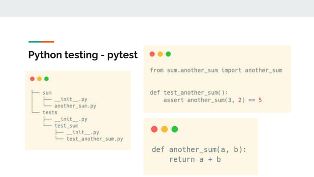 Complete python toolbox for modern developers | PPTX