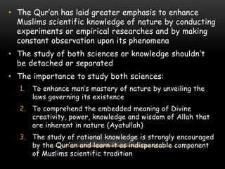 The Concept Of Knowledge In Islam | PPTX