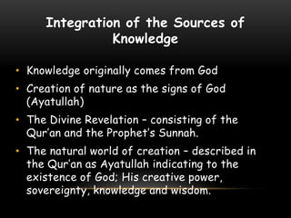 The Concept Of Knowledge In Islam | PPTX