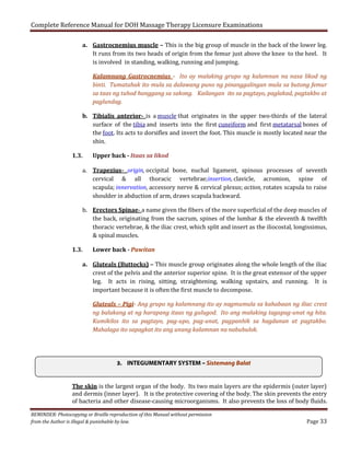 COMPLETE REFERENCE MANUAL FOR DOH MASSAGE LICENSURE EXAMINATIONS ...
