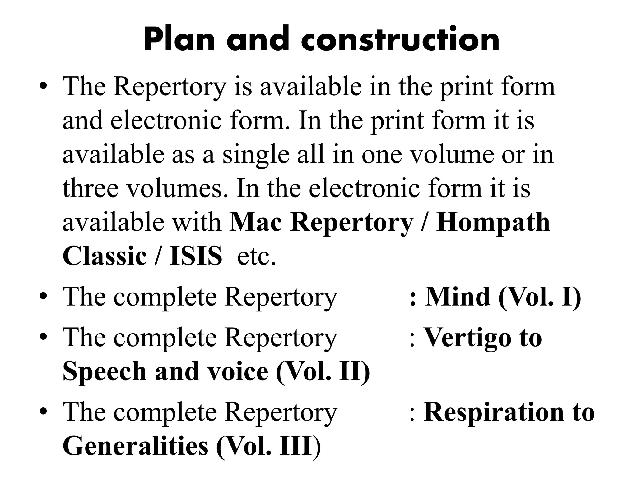 Complete repertory ppt | PPTX