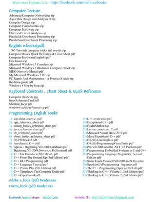 Complete solution of your windows by tanbir | PDF