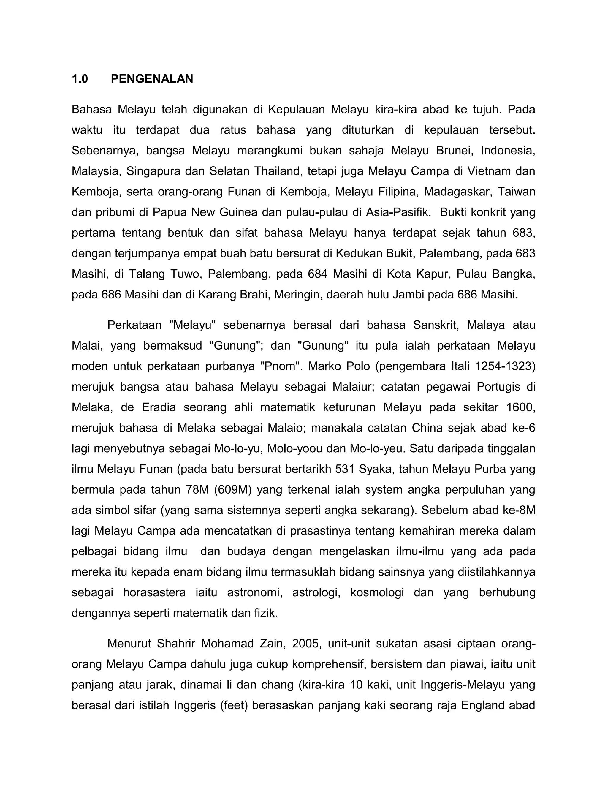 bahasa melayu sebagai bahasa ilmu | DOC