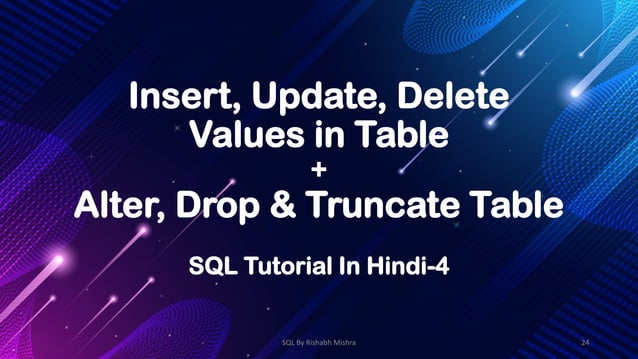 Complete SQL Tutorial In Hindi By Rishabh Mishra (Basic to Advance).pdf