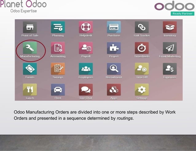 Complete step by step guide to odoo 13 manufacturing | PPTX
