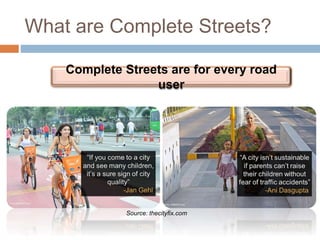 Complete streets | PPTX