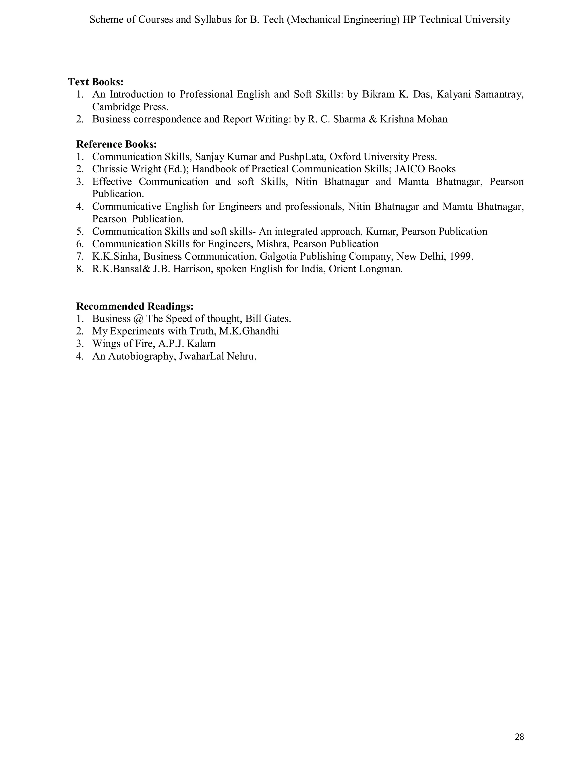 Complete syllabus mechanical | PDF