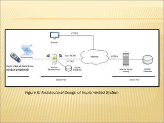 Mobile based Health Care System Architecture using Android OS | PPT