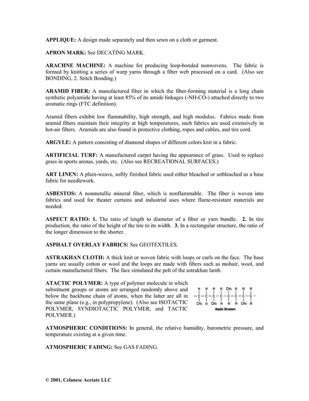 Complete textile dictionary | PPT
