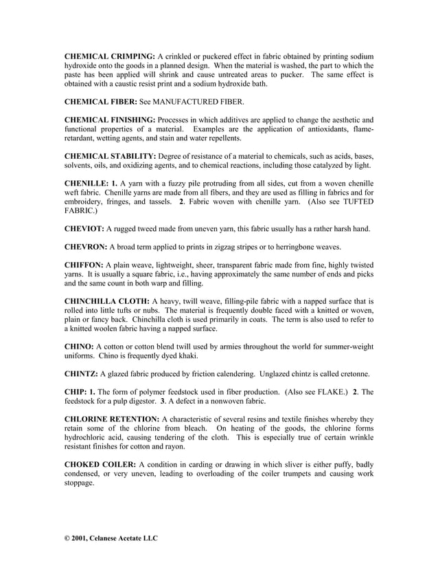 Complete textile dictionary | PPT