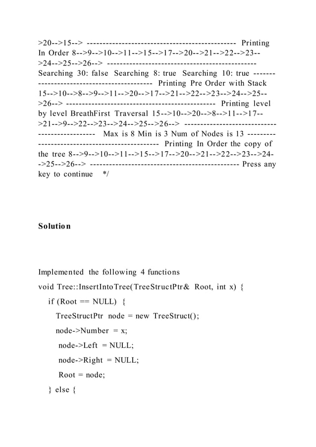 Complete the C++ program and implement the routines that are n.docx