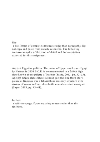 Complete the Early Civilizations Matrix sections on the high and.docx