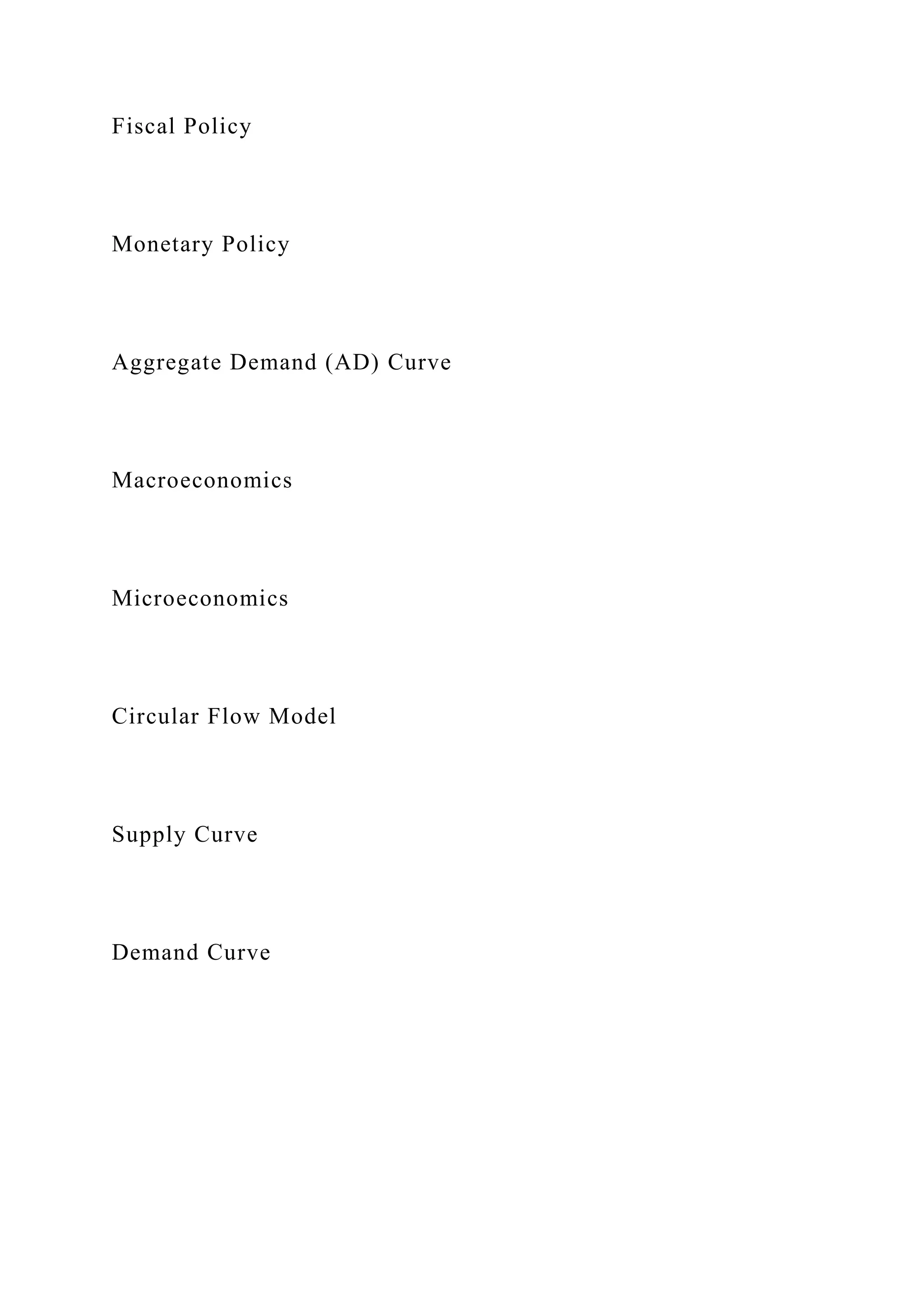 Complete the Macroeconomic Terms Worksheet.Definethe follo.docx