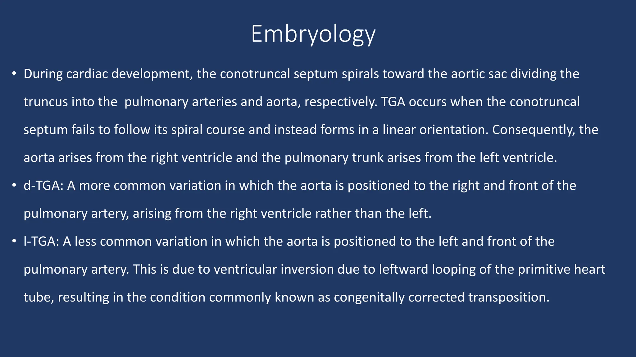 Complete transposition of the great arteries (D-TGA.pptx