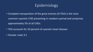 Complete transposition of the great arteries (D-TGA.pptx