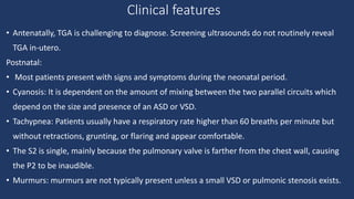 Complete transposition of the great arteries (D-TGA.pptx