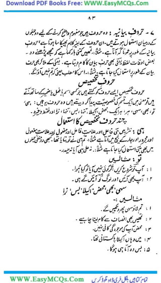 Complete URDU Grammar Guide for learning the language.pdf