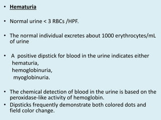 Complete urine examination | PPTX