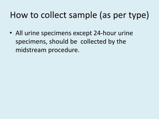 Complete urine examination | PPTX