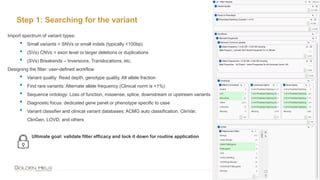 Complete Variant Assessment in VSClinical | PPTX