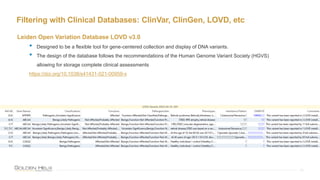 Complete Variant Assessment in VSClinical | PPTX