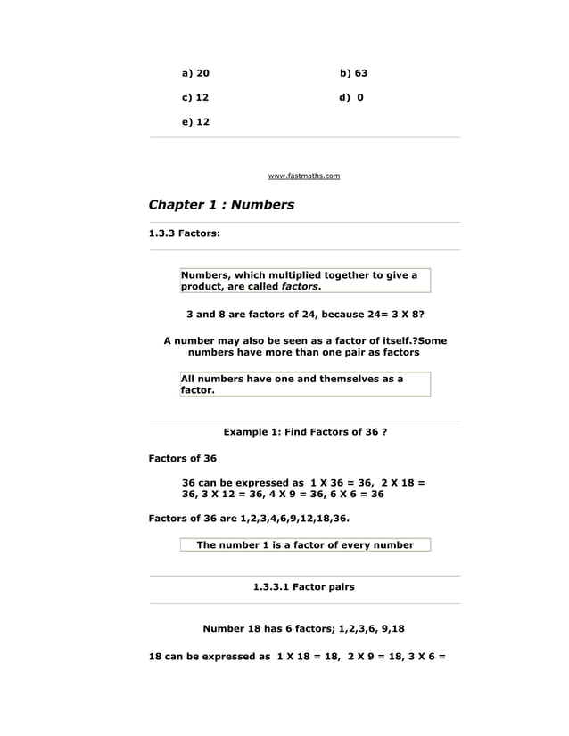 Complete vedic maths | PDF