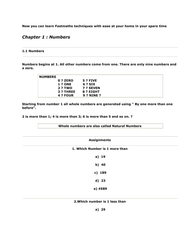 Complete vedic maths | PDF